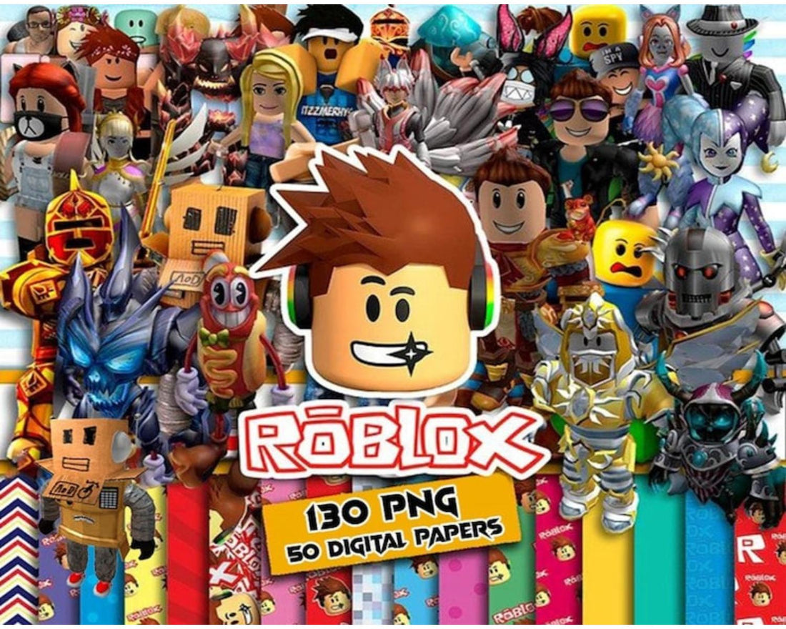 Gaming PNG Clipart Bundle, Roblocks png clipart bundle, transparent ...