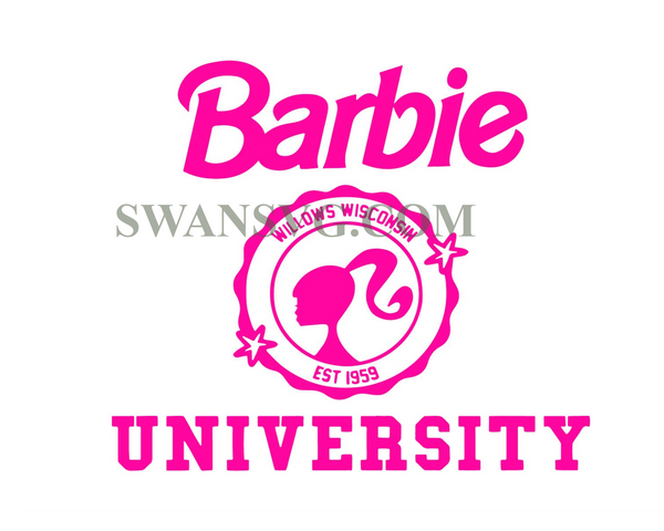 Barbie University Png, Barbie Png, Barbie Girl Png, Barbie World – SwanSvg