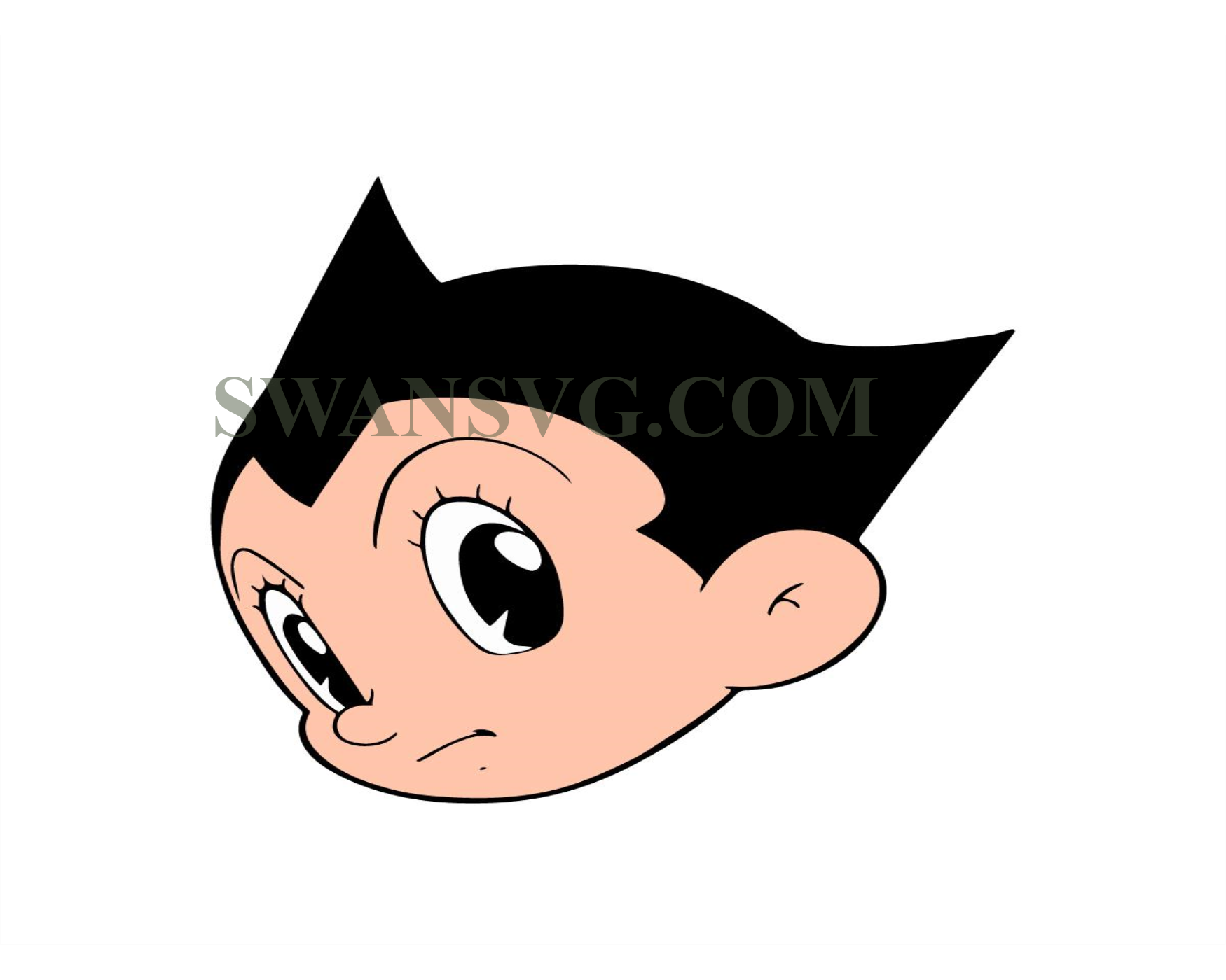 Astro Boy 0002 Svg, Cricut, Cutting file, Vector, Clipart – SwanSvg