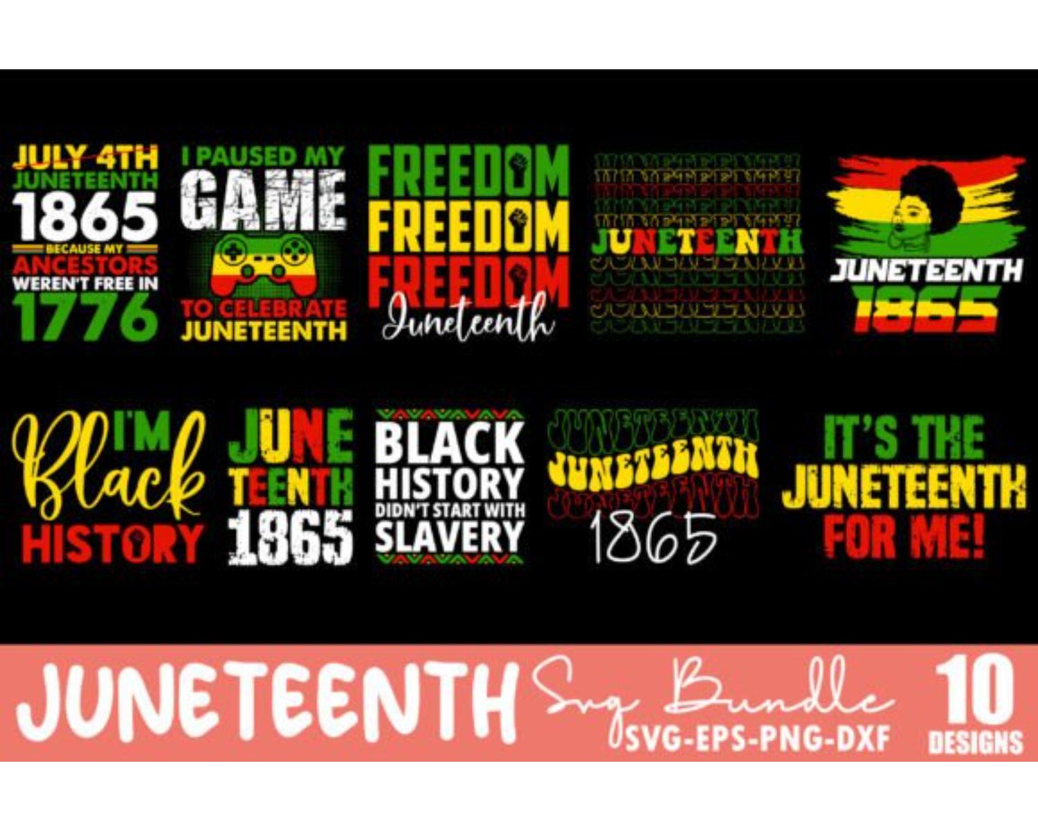 Juneteenth SVG Bundle – SwanSvg