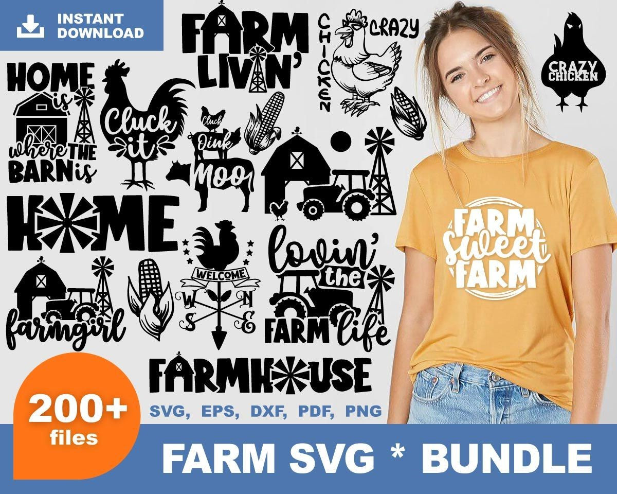 Farm Mega Bundle Svg, Farm Bundle Svg, Farm Life Svg, Farmer Svg – SwanSvg