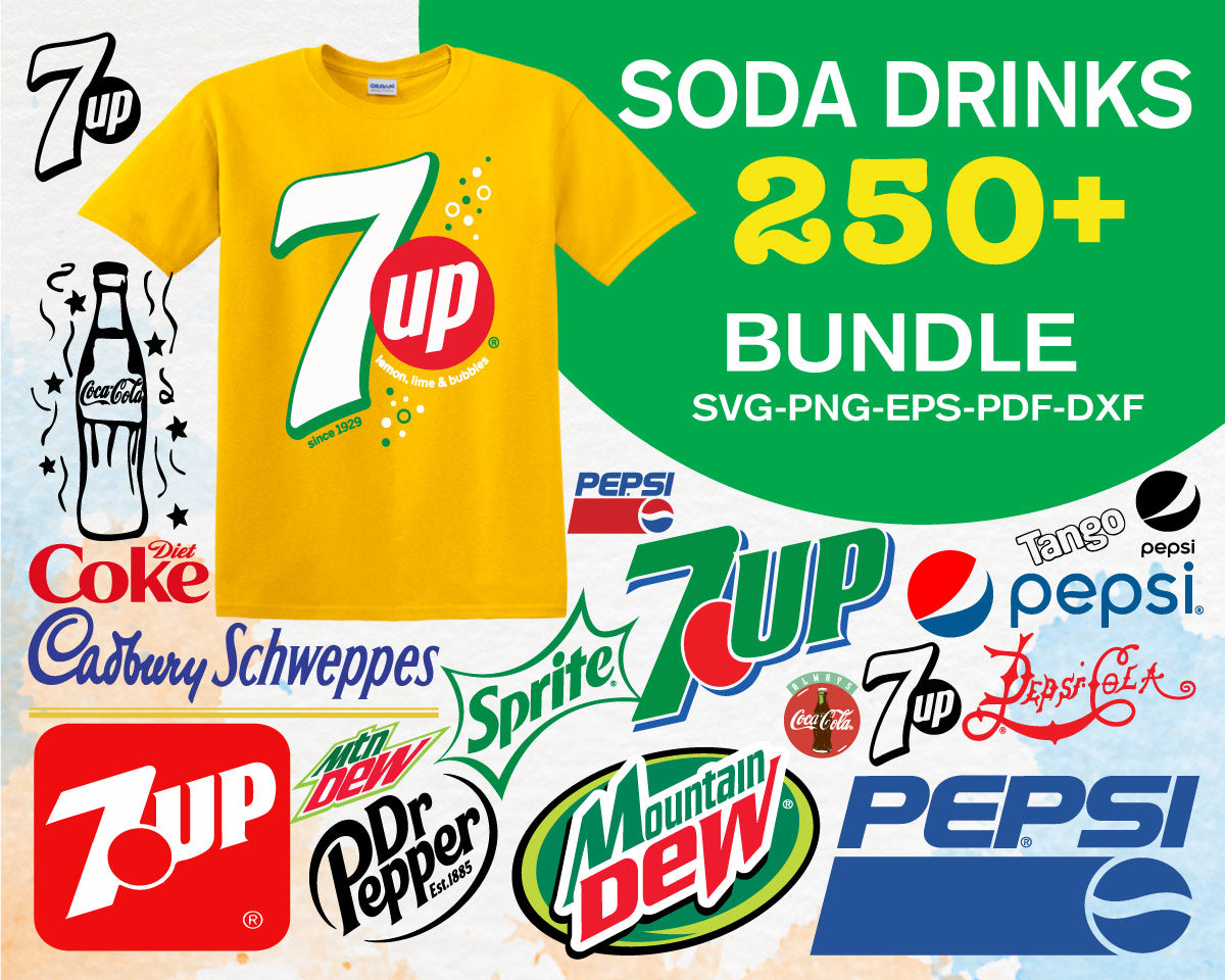 Drinking Brand Mega Bundle Svg, Beer Logo Svg, Coca cola Svg – SwanSvg