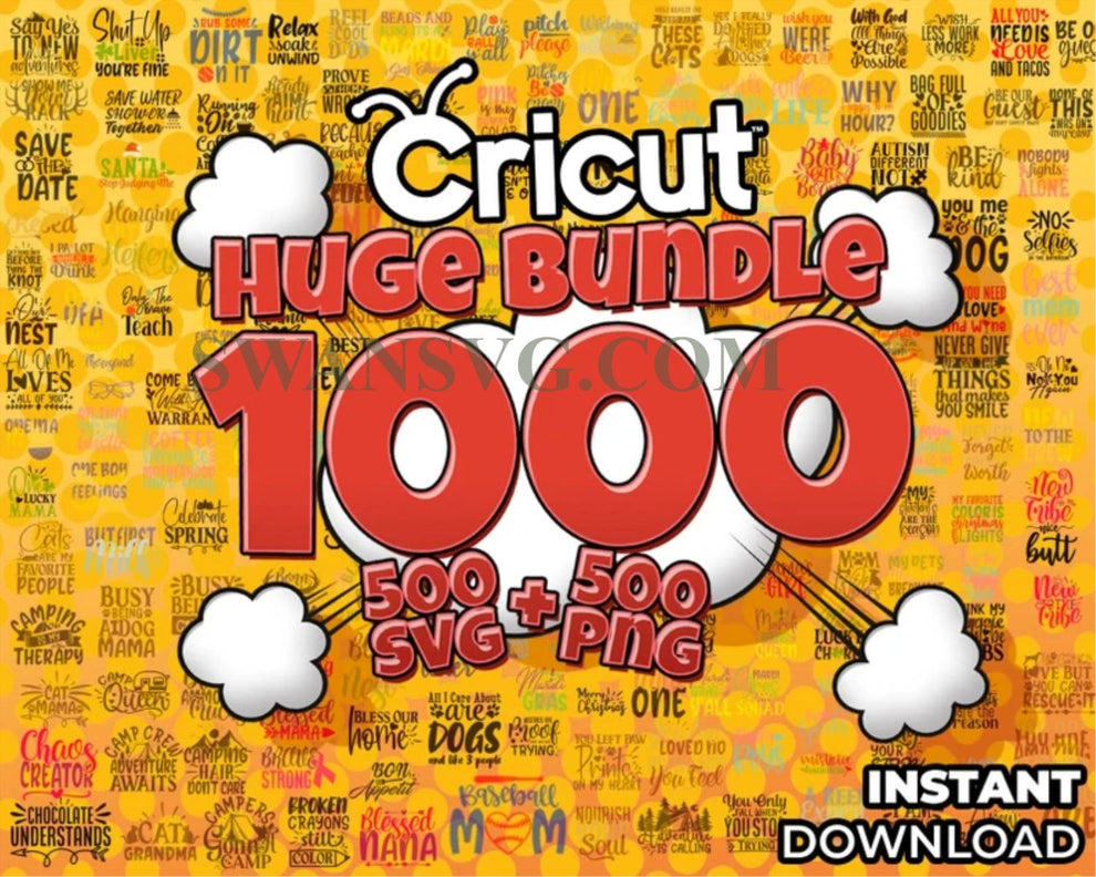1000 Mega SVG Bundle, Quotes Svg, Beauty Svg, Christian Svg, Dream ...